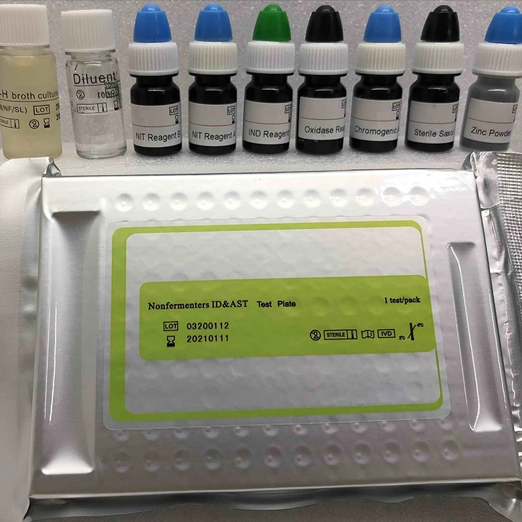 Id & Ast Test Card Kit For Non Fermenters No Fermenters Identification ...