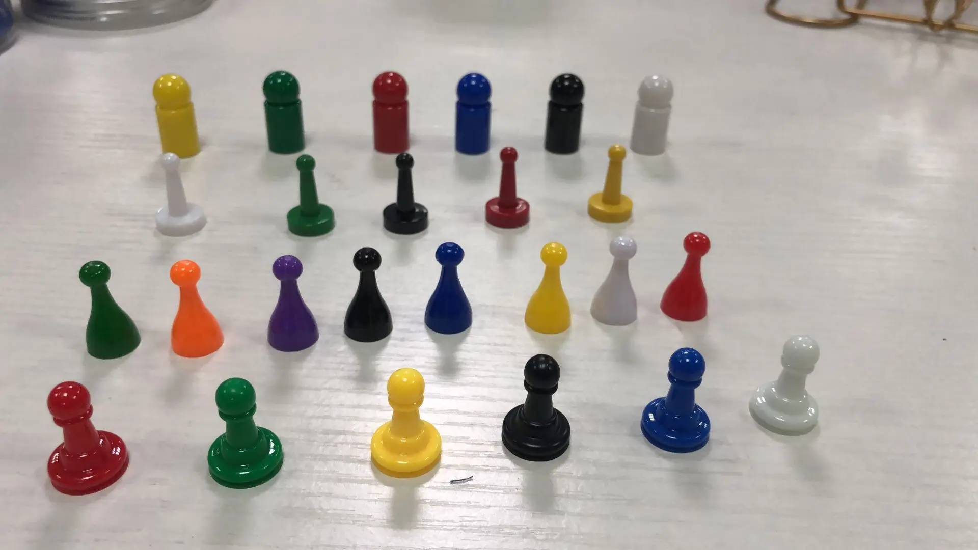 Plastic Color Board Game Flight Chess Ludo Accessories