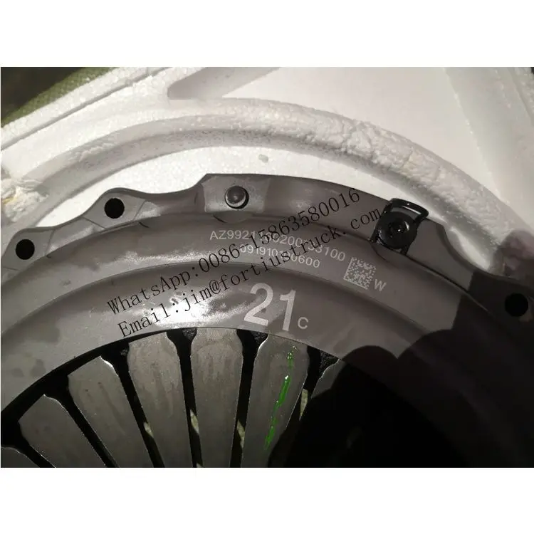 Hot Sale Sinotruk Howo Truck Spare Parts Clutch Pressure Plate ...