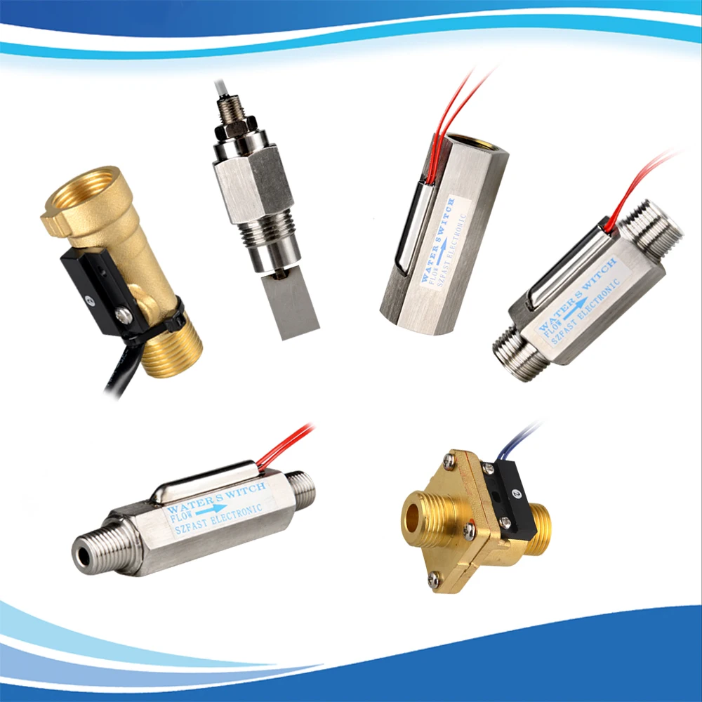 Plastic And Magnetic Vertically Mounted Small/low Water Flow Switch For ...