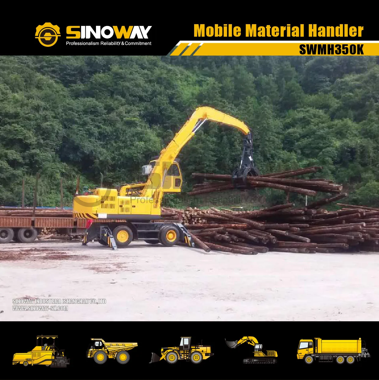 35 Ton Scrap Loader - Efficient Material Handling Excavator