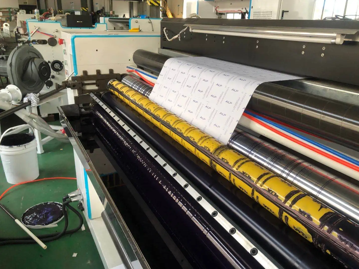 Semi Automatic Thermal Paper Production Line With Inline Printing For ...