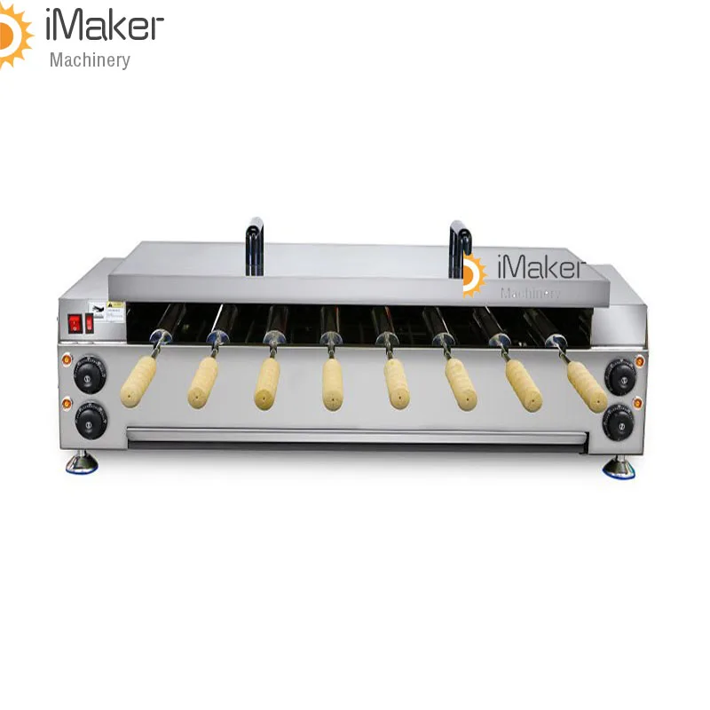 Bagel Making Machine - Chimney Cake Grill Ice Cream Cake Machine