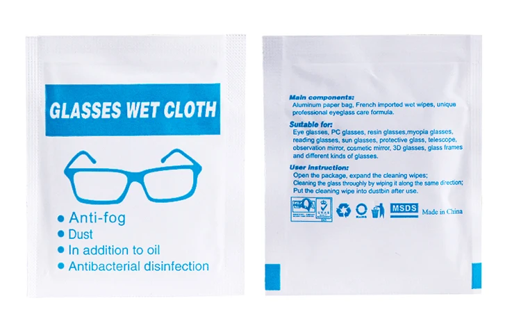 First Aid Direct Lens Wipes - Customized OEM Cleaning Wipes