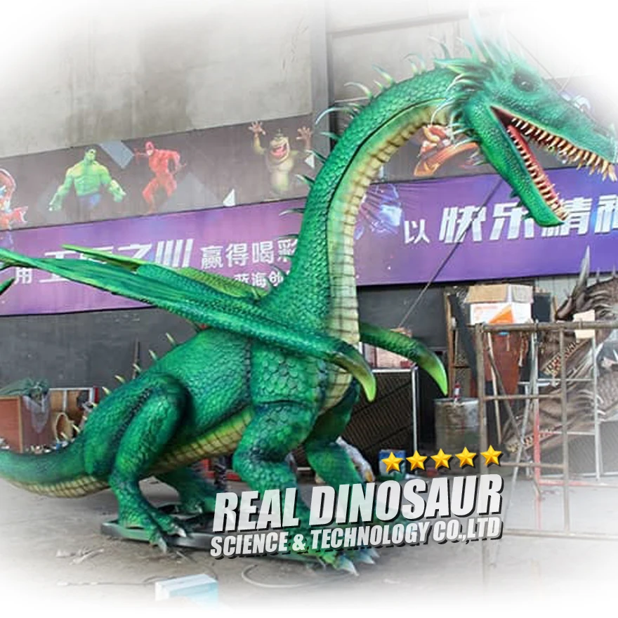 Theme Park Dragon Model - Animatronic Western Dragons