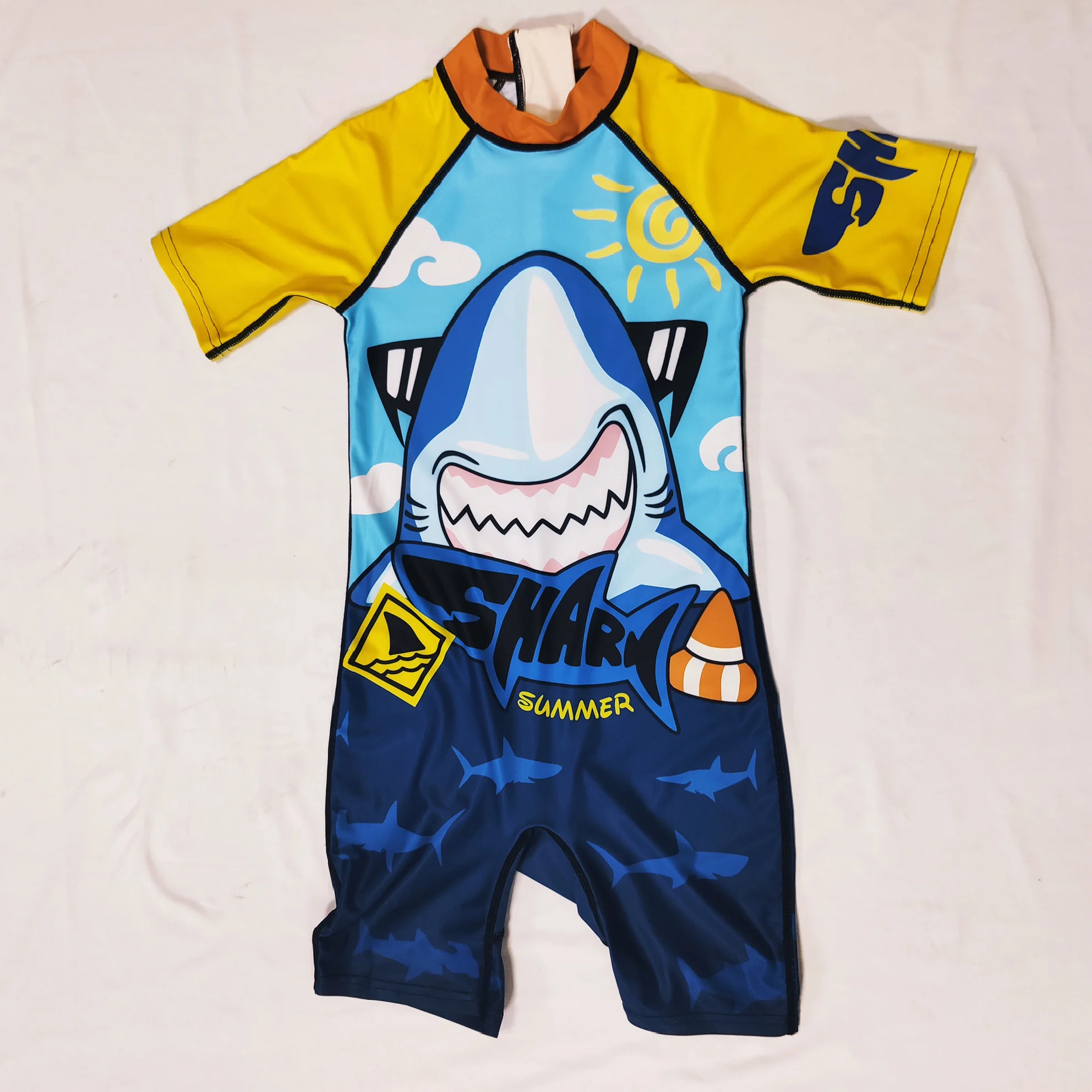Custom Cartoon Marvel Super Hero Bathing Suits for Kids