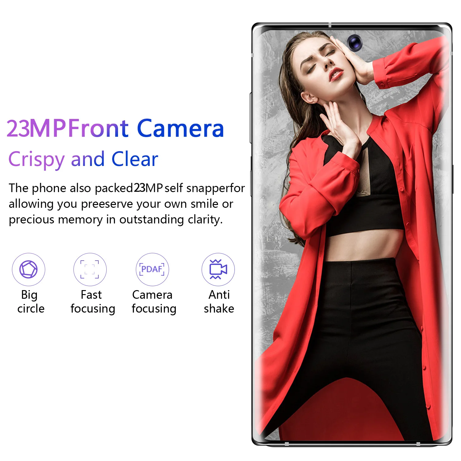 6.5 inch 3g cell phone large screen Octa core HD+ 18:9 2230*1320 ...