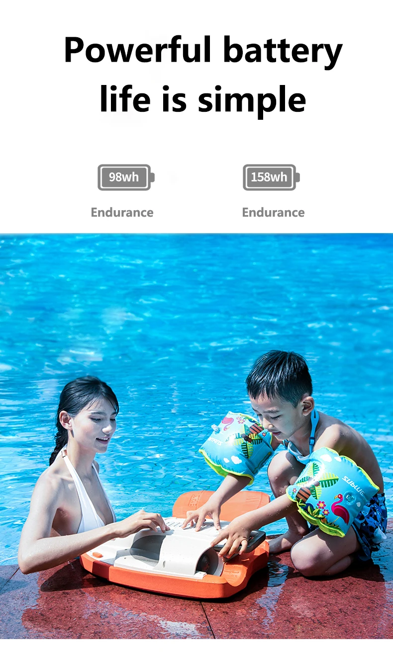 Sea Water Pool Underwater Scooter Dual Speed Water Propeller