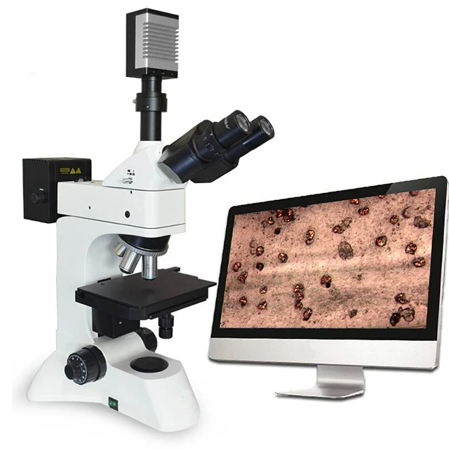 Roman System Metallurgical Microscope - 50X-500X Magnification