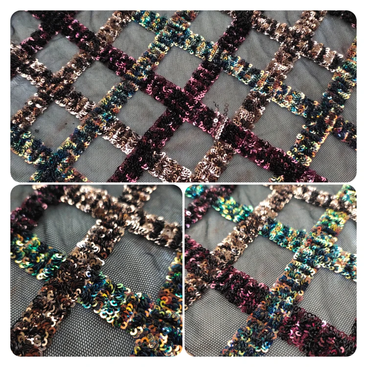 5mm 3mm Embroidery Paillette Fabrics New Style Sequins Turkey Market ...