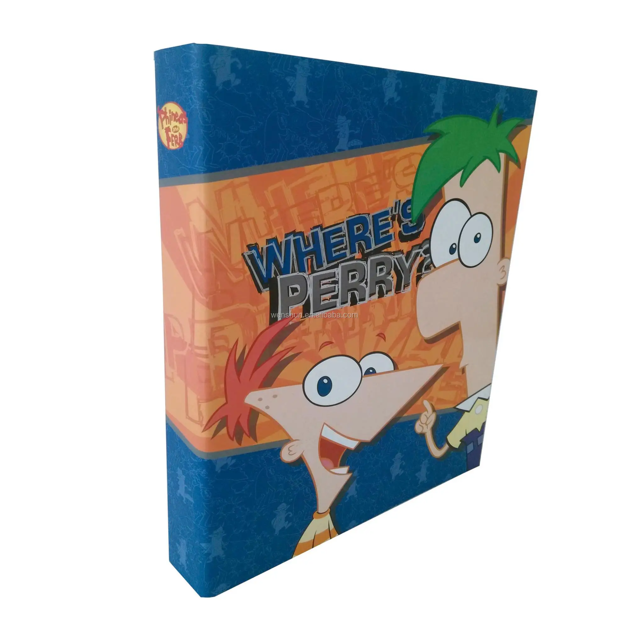 Custom Printed Paper Hard Cover A4 Size 3 Ring Binder File Folder - Buy ...