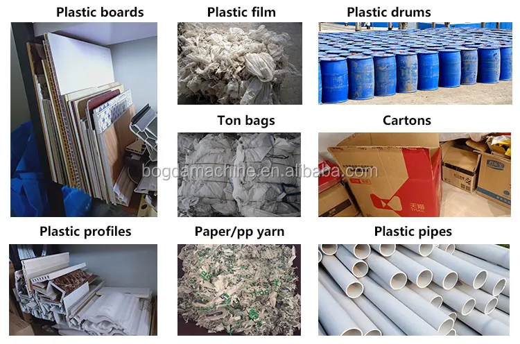 Plastic Recycling Crusher Corrugated Cardboard Packaging Box Crushing ...
