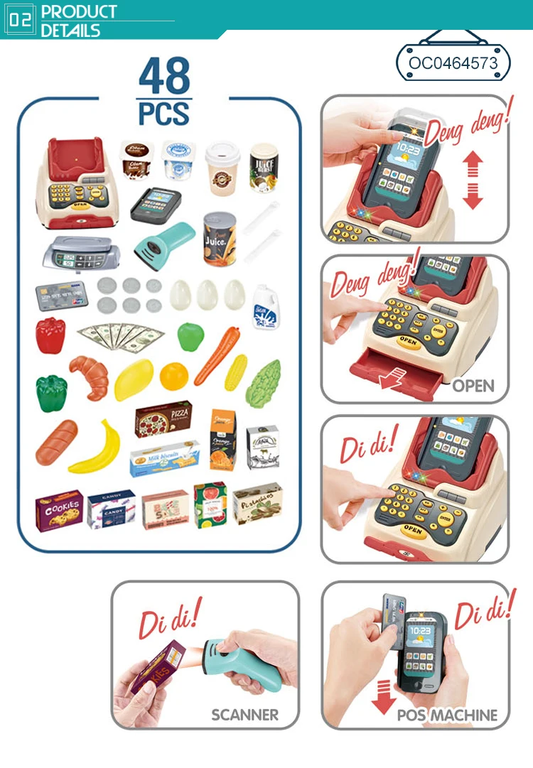 Grocery Cart Calculator - Fun & Educational Toy for Kids