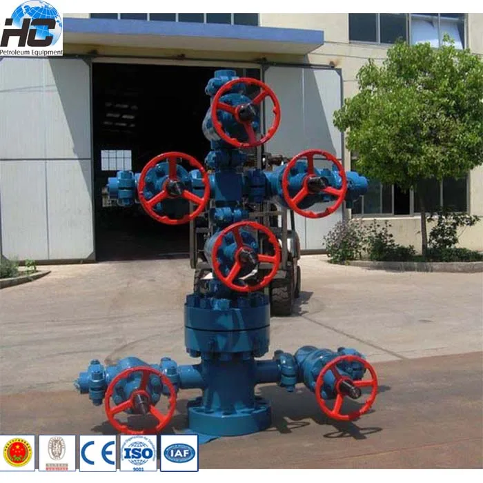 Oil Drilling Wellhead Production Tree - API Spec.6a Compliance