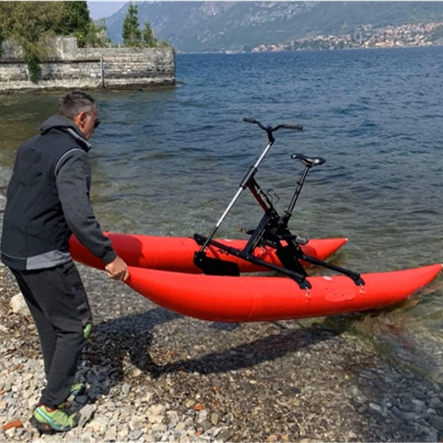 Luxury Modern Water Park Water Bike Portable Inflatable Aquatic Bikes ...