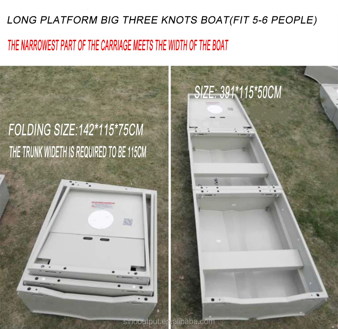 Vehicle-mounted Folding Composite PPR Boat for Fishing