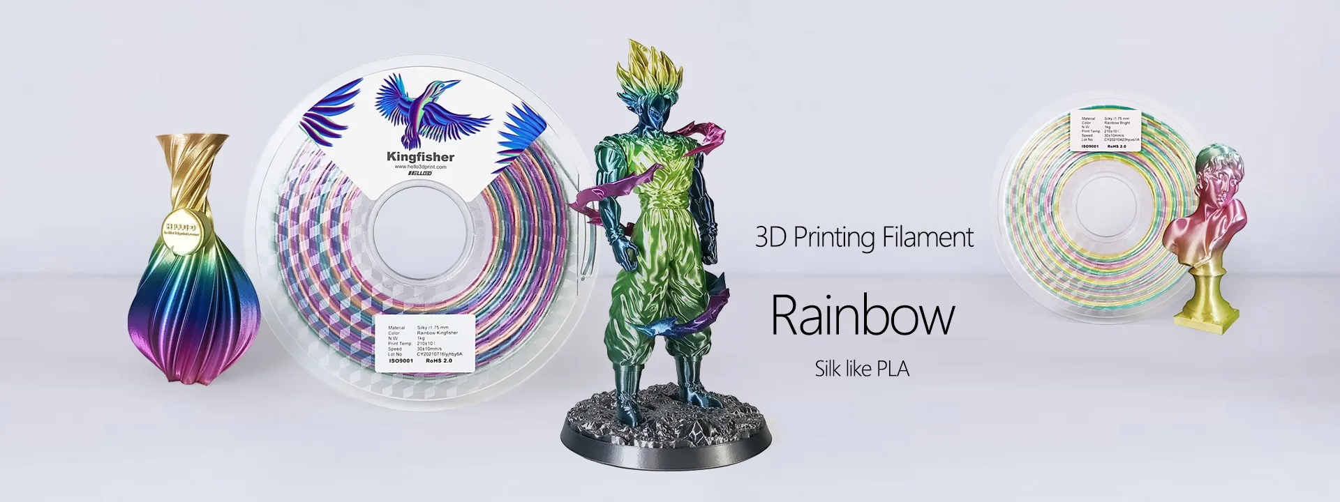 Shenzhen Hello 3D Technology Co., Ltd. - PLA filament, 1.75mm/2.85mm/3. ...