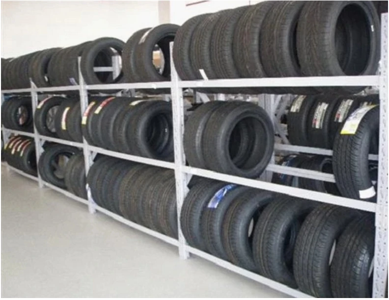 2020 Simple Size Tyre Rack Display - Heavy Duty Metal Stand