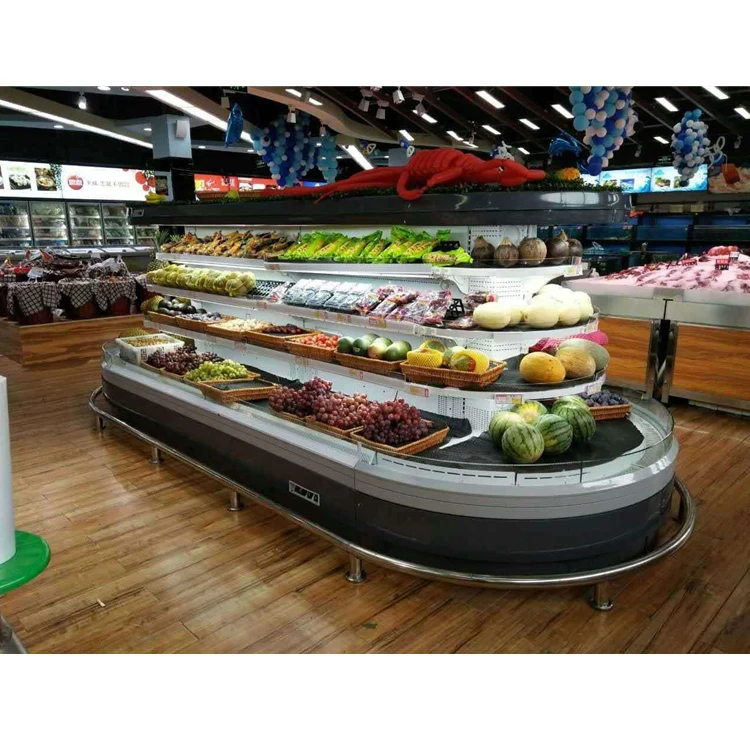 Arc Commercial Island Display Chiller for Fruit - 330L-1320L