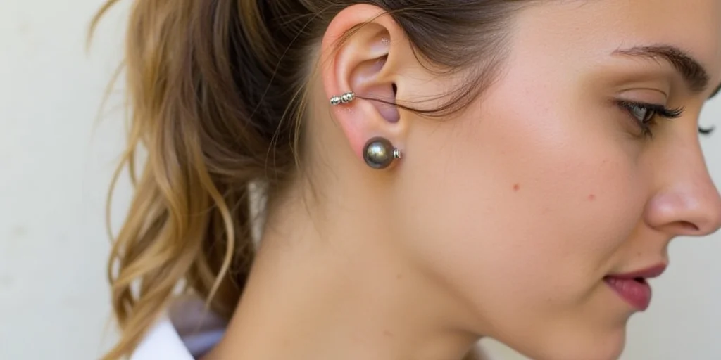 Hard Ball In Earlobe: The Edgy Jewelry Trend Taking 2025 By Storm