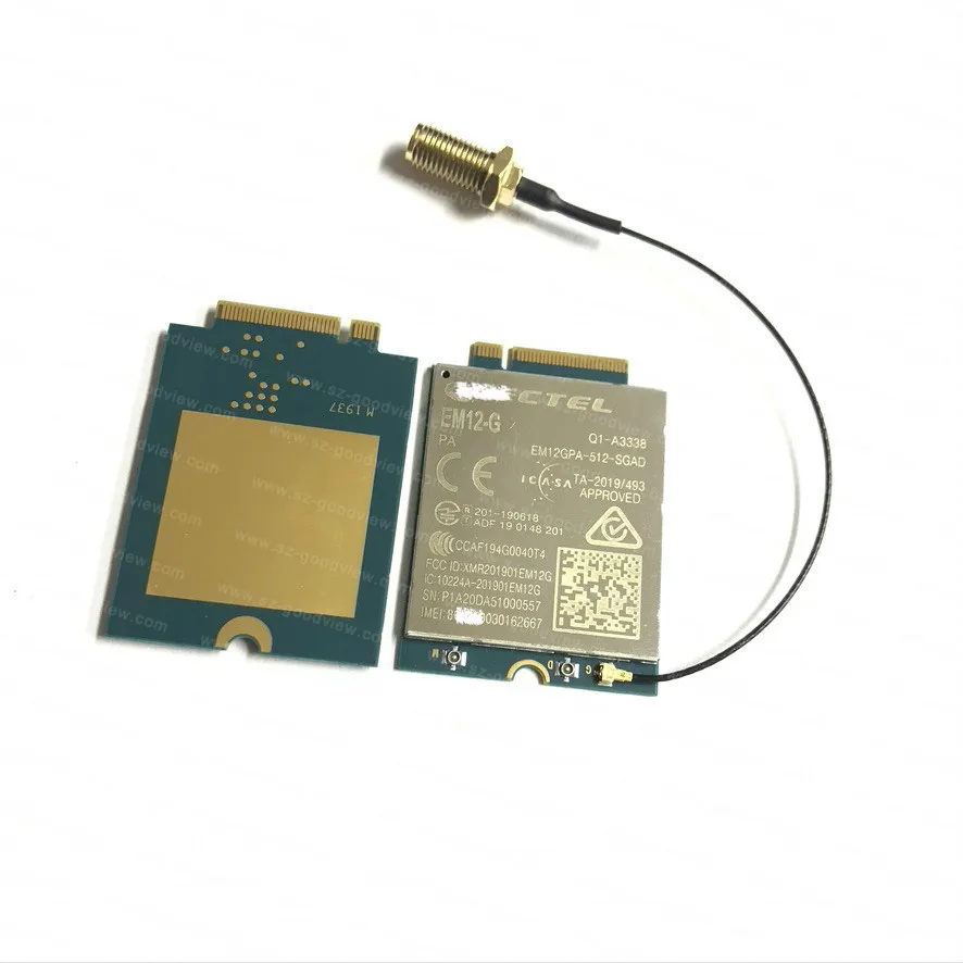Wireless Lte-a 4g Wifi Module Cat12 Module Em12 Em12-g Em12g Em120r-gl ...