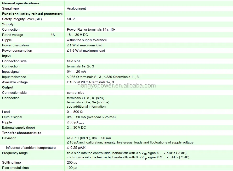 Pf Smart Transmitter Power Supply Kfd2-stc5-ex1 - Buy Isolated Barrier ...