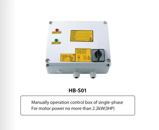 Dongyin Pump Accessories - Single Phase Control Box for Deep Well Water ...
