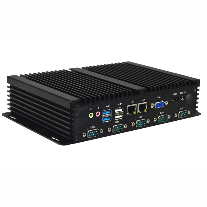 Incorporado Fanless Mini PC x86 CPU J1900 Quad Core 3G/4G wi-fi do ...