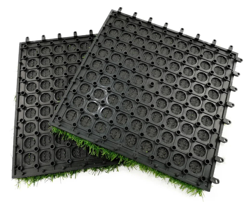 New Design Interlock Artificial Grass Mat - Buy Grass Mat,Artificial ...
