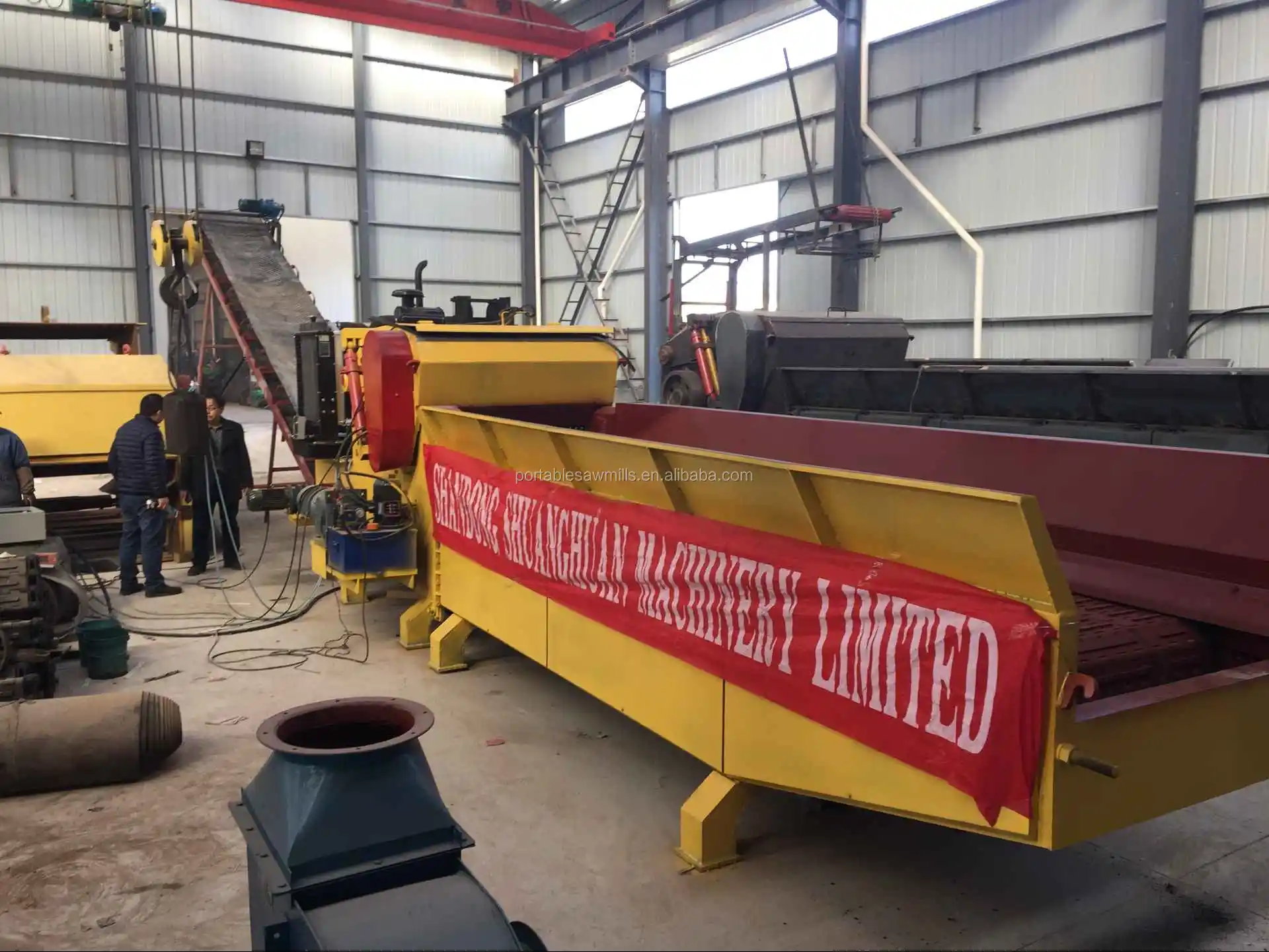 Shuanghuan Pallet Mulch Machine - Efficient Wood Chipping