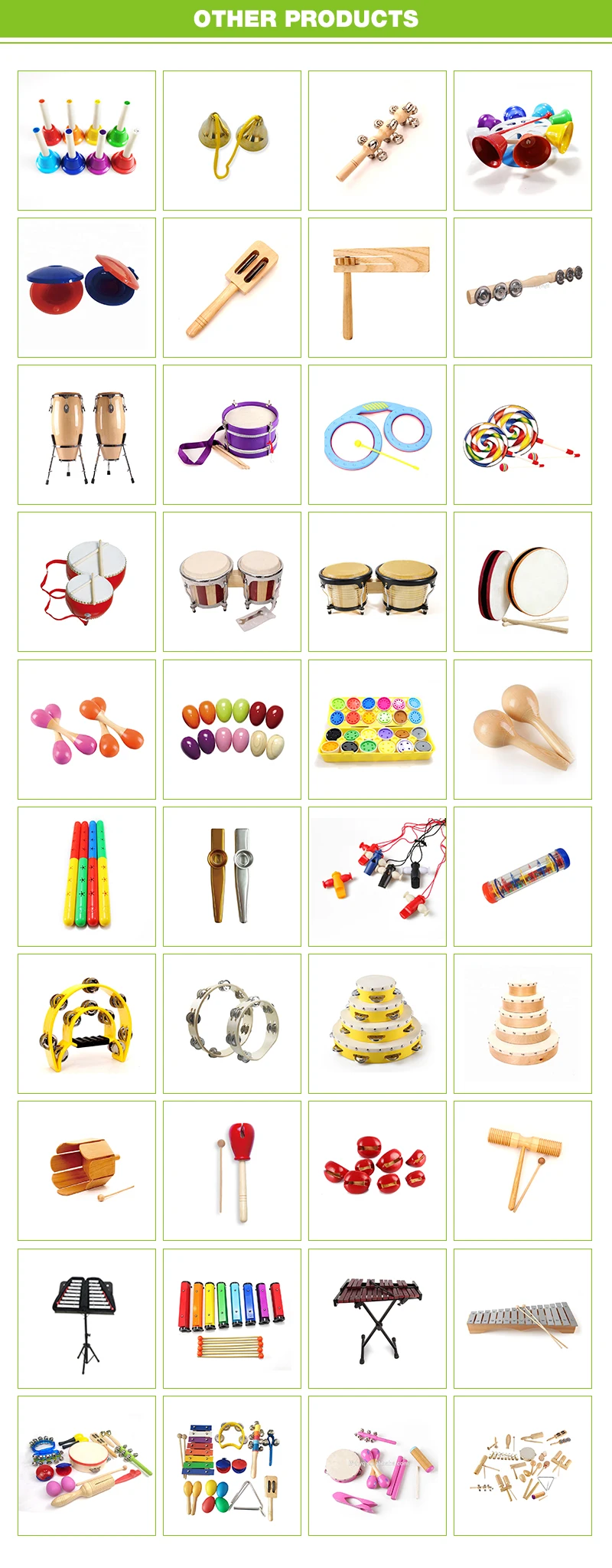 Chinese Traditional Baby Toy - Wooden Rattle Drum