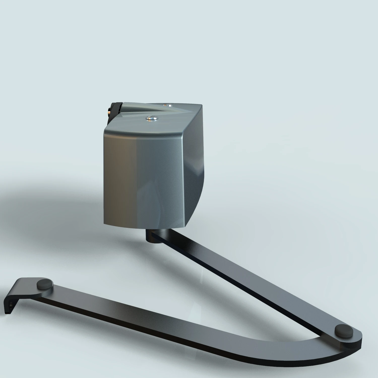 Modern Design Electric Swing Gate Opener Solar Powered Curve Arm For ...