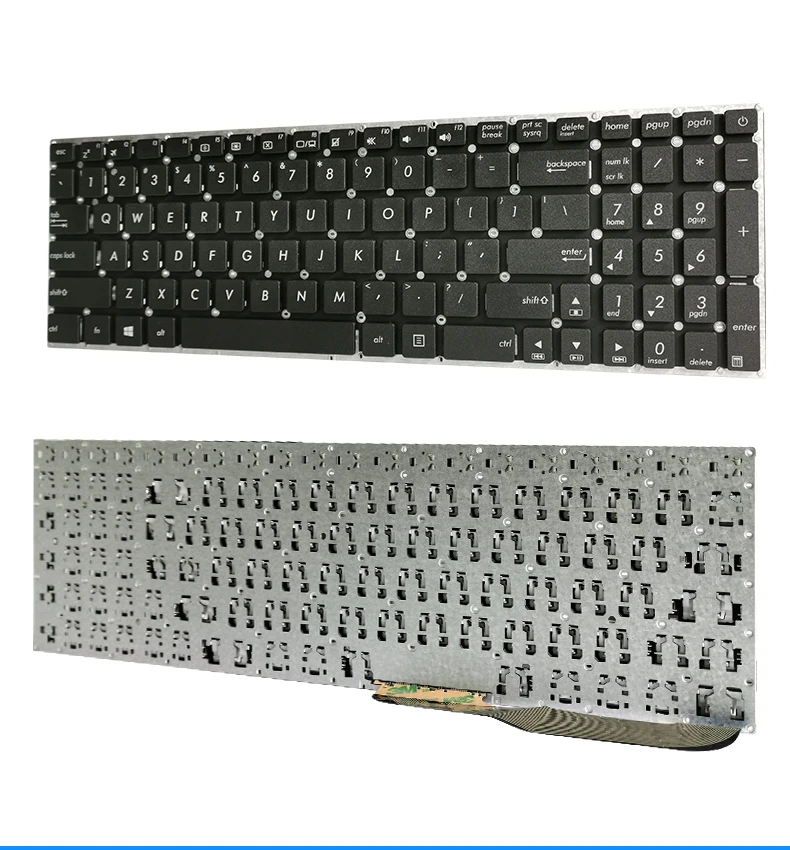 High Quality New Black Laptop Keyboard For Asus X540 X540l X540 La Tr ...