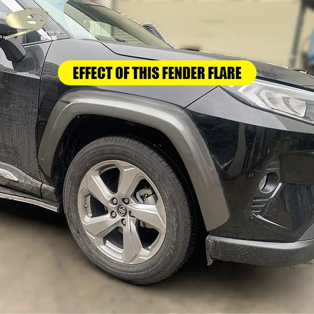 Mosun Car Body Kits Wheel Arch for RAV-4 2020 Fender Flare