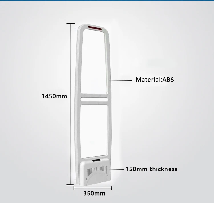 Anti-theft Security Gate Alarm EAS System AM 58khz for Supermarket Shop