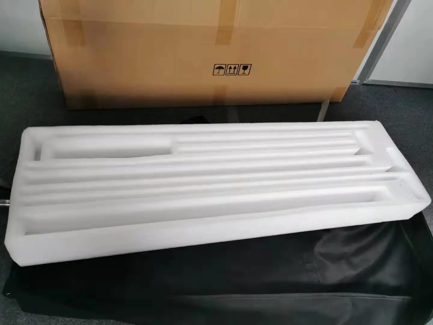 Customized Exhibition Lighted Led Lightbox Silicone Edge Frames Store ...