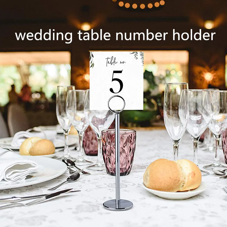 Sturdy Table Number Holders - Perfect for Weddings & Events