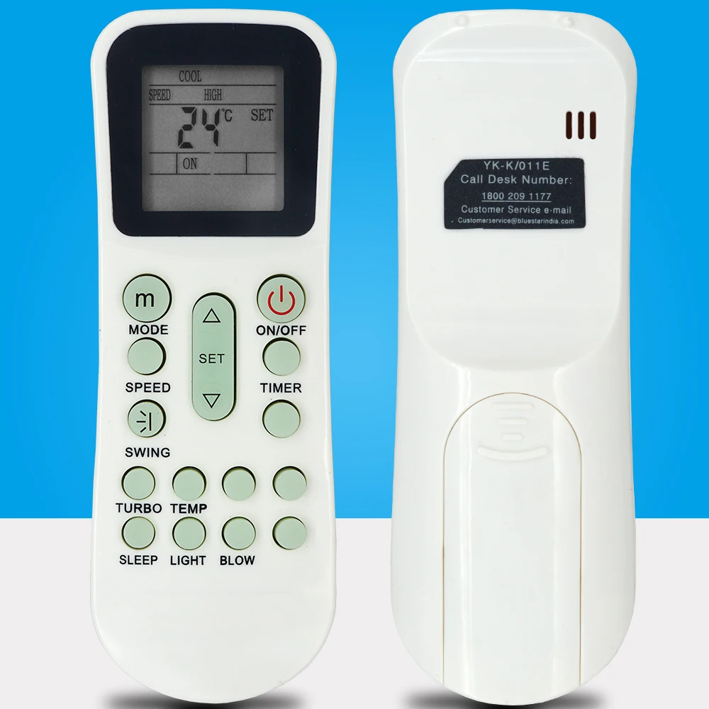 Universal Remote Control for Air Conditioner YK-K001E - OEM