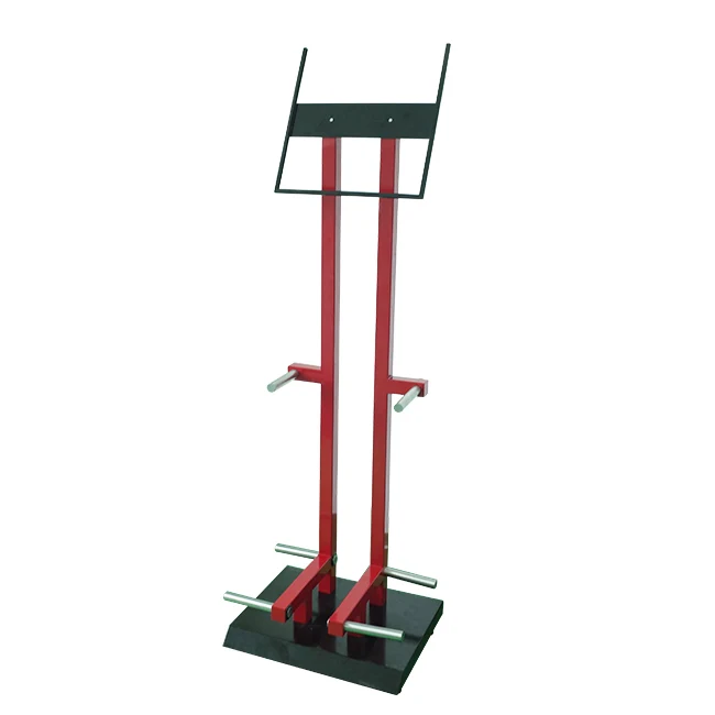 Auto Parts Display Rack Branding 3 Triangle Metal Tyre Display Stand ...