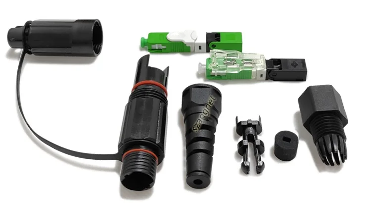 IP67 Waterproof SC/APC Fast Connector Kit for Fiber Optics
