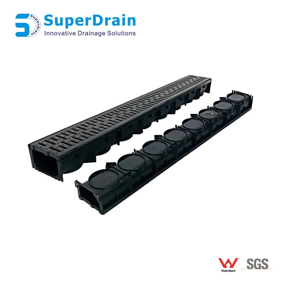 2019 Hdpe Drainage Channel System Gratings Grill Grates Water Drainage ...
