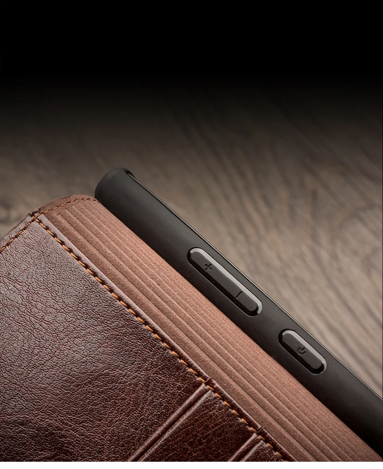 Qialino Luxury Genuine Leather For Samsung Galaxy Note 10 Plus Case ...