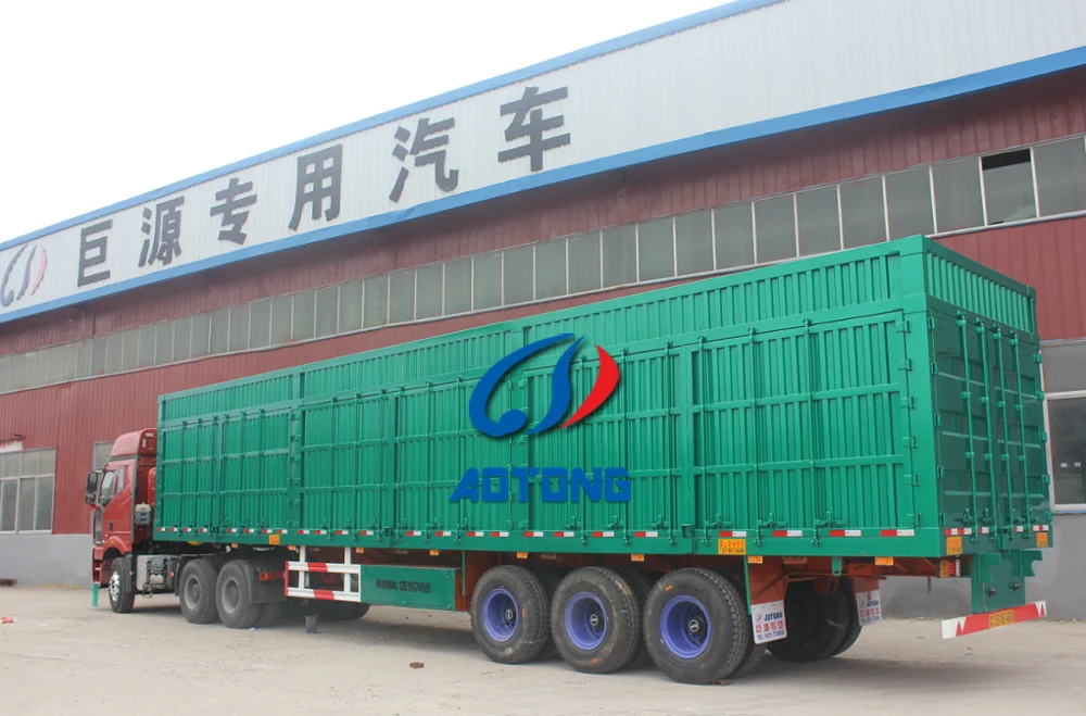 45FT Container Box Cargo Semi Trailer for Sale - 3 Axles