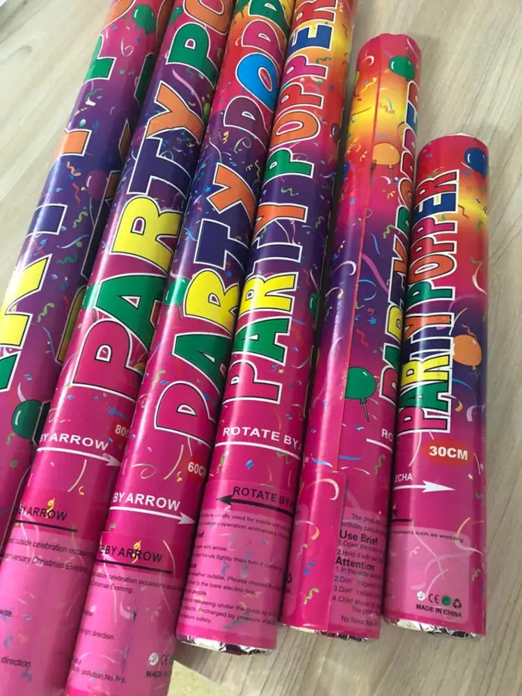 Customized Perfect Golden Party Popper Confetti For Party Decoration ...