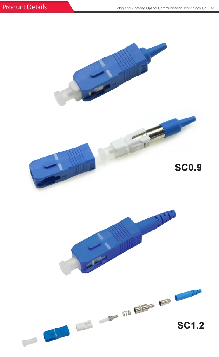 Yingfeng SC Mini Connectors - Reliable Fiber Optic Solutions