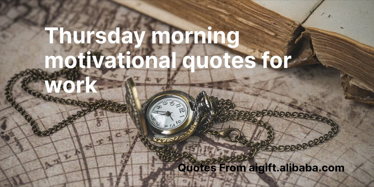 100+ Thursday Morning Motivational Quotes to Boost Work Productivity