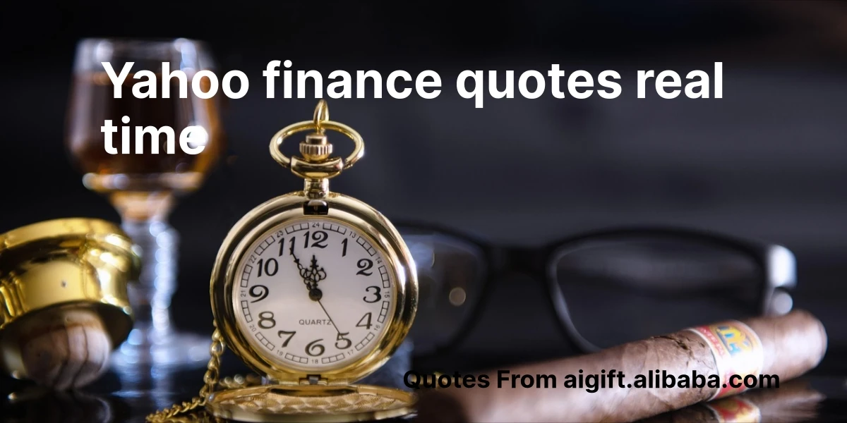100+ Real-Time Yahoo Finance Quotes: Instant Market Insights & Trending ...