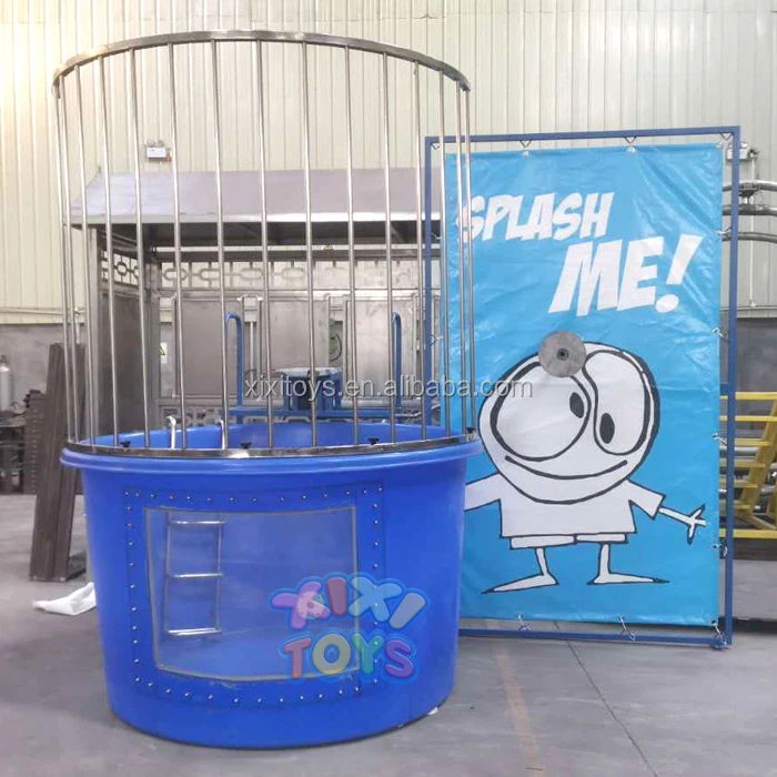 PVC Water Bag Dunk Tank Game for Sale - Fun Outdoor Splash