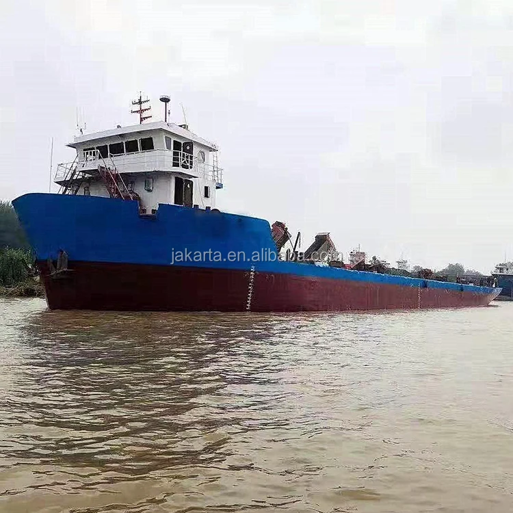Barcaza de cubierta pequeña 1000dwT, barcaza de cubierta de acero ...