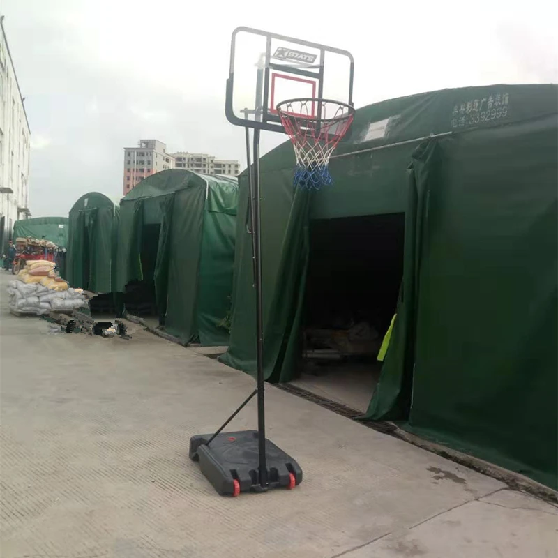 Portable Movable Basketball Stand - Adjustable Outdoor Hoop